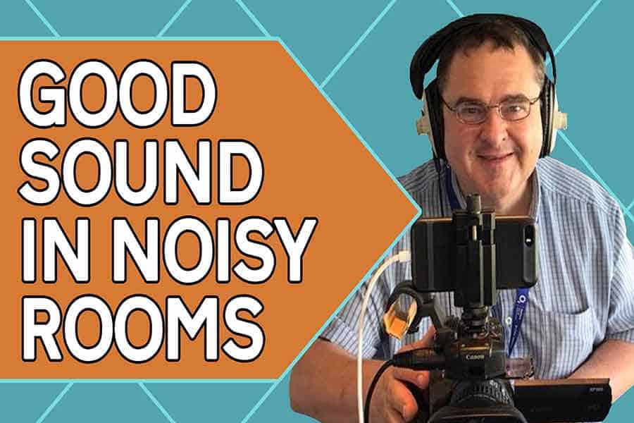 Master recording in a noisy room – DIY Video Studio