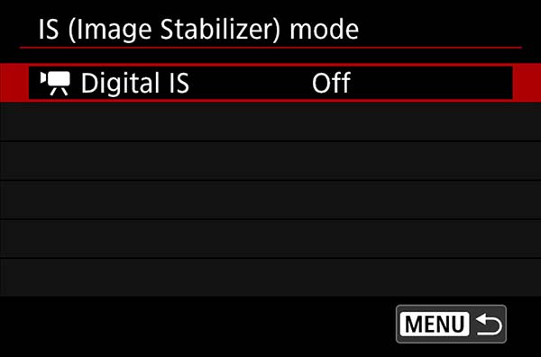 How to Turn IBIS on or off on a Canon R5, R6, or R6 Mark II Camera ...
