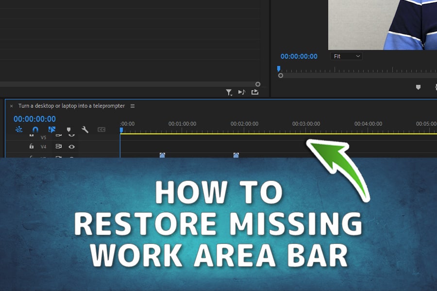 Master the Missing Adobe Premiere Pro Work Area Bar – DIY Video Studio