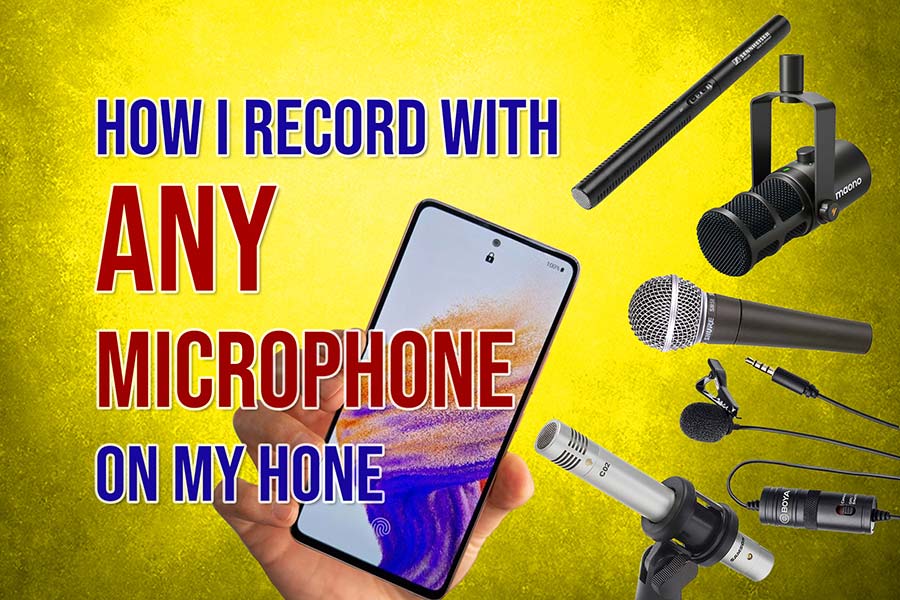 How to Record With any External Microphone on Your Phone – DIY Video Studio