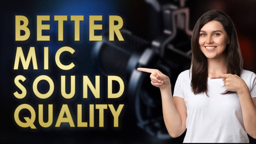 Microphone Audio Quality Boost: Simple Tips for YouTubers & Streamers ...