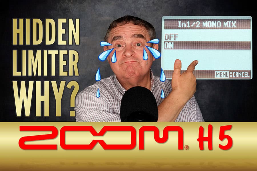 Zoom H5 and the Hidden Limiter: How to Get Clean Audio – DIY Video Studio